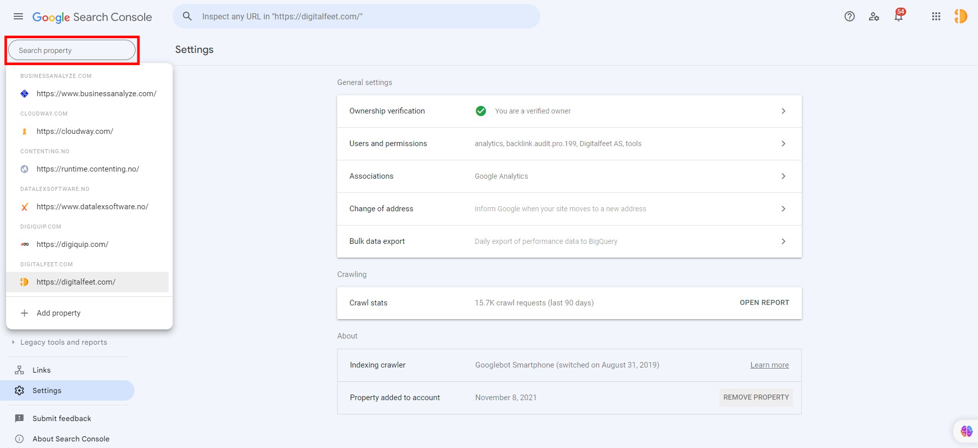 How To Give Access To Google Search Console | Digitalfeet