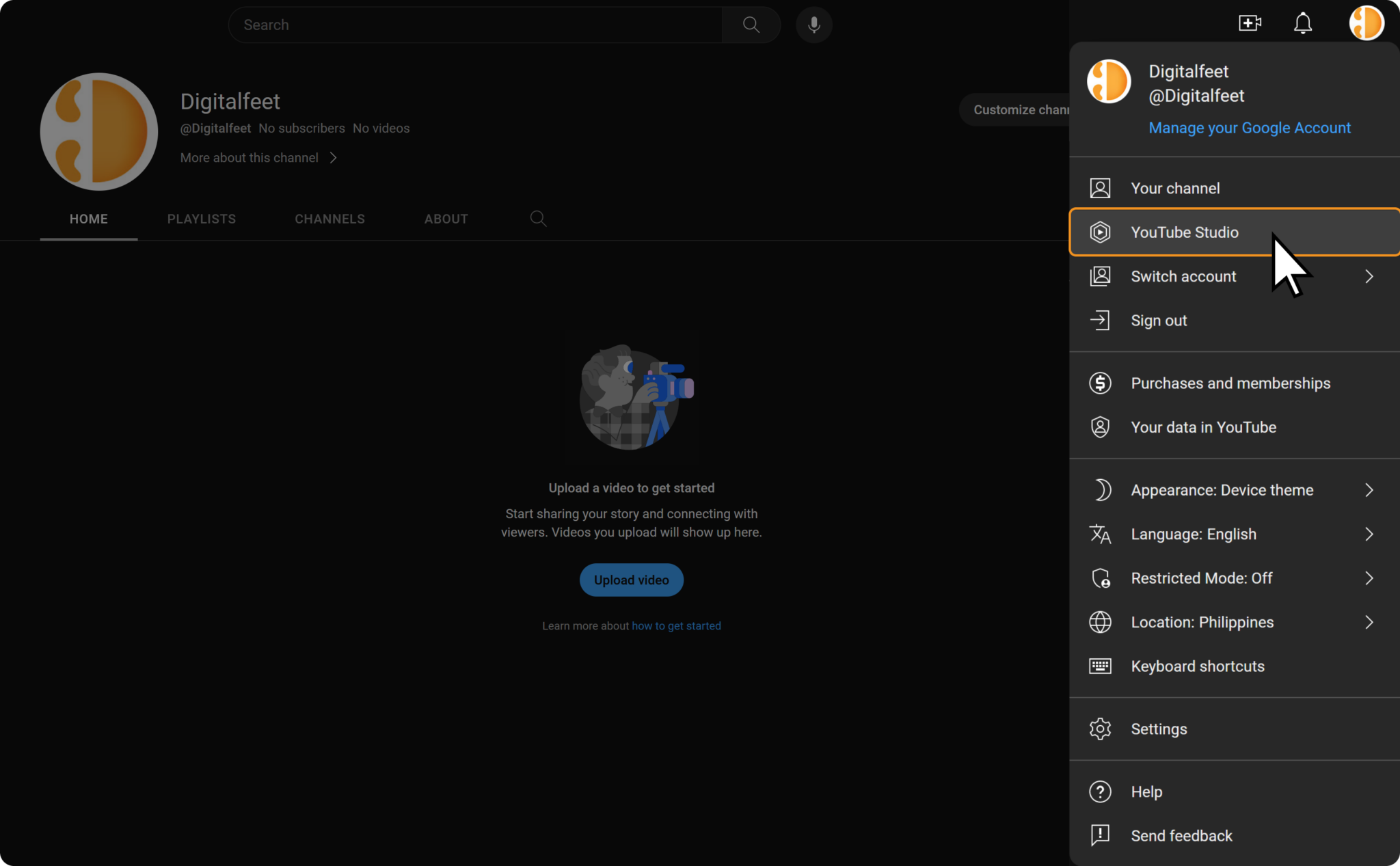 How To Give Someone Access To YouTube channel | Digitalfeet
